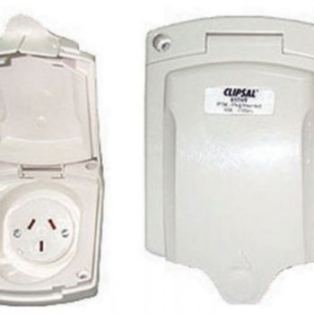 Clipsal External 15 Amp Power Inlet - RV Parts Australia