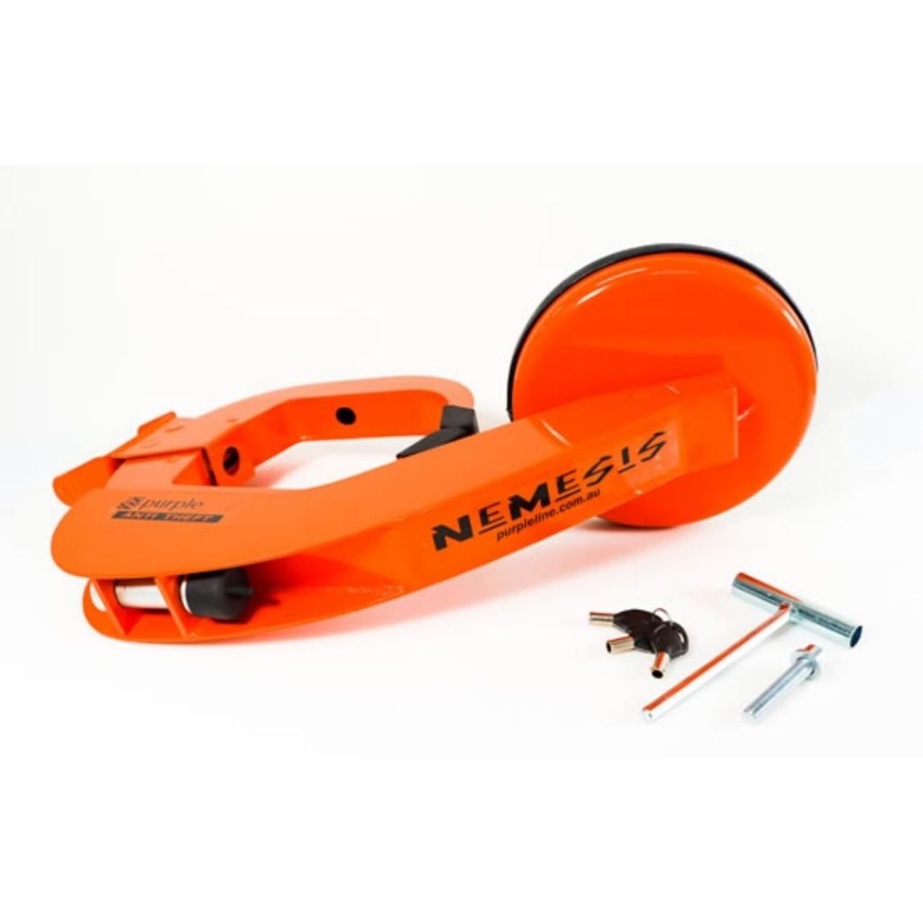 Trail-A-Mate Jockey Wheel Clamp Lock Anti-Theft - RV Parts Australia